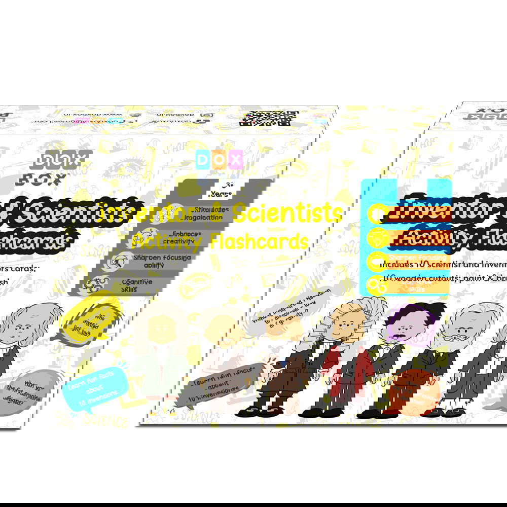 Inventions and Scientists flashcards with Activity – Tinycubs