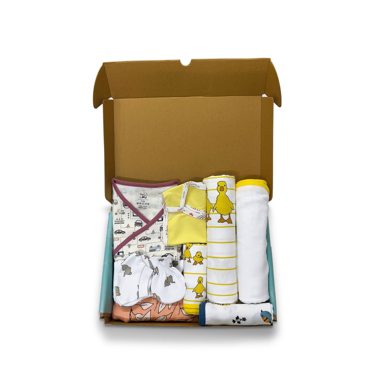 Newborn Baby Jumbo Gift Set of 10 | Baby Essentials Online | Tiny Lane – Tinycubs