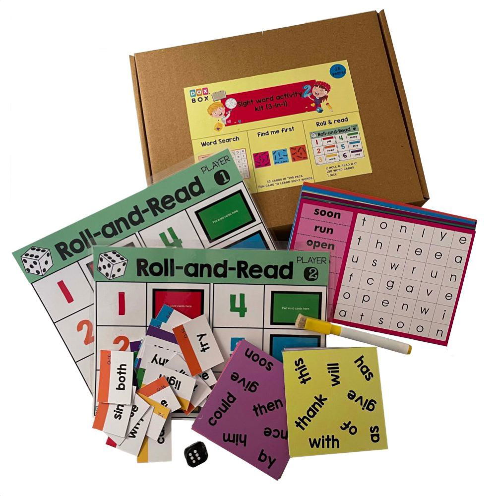Sight word activity kit – Tinycubs