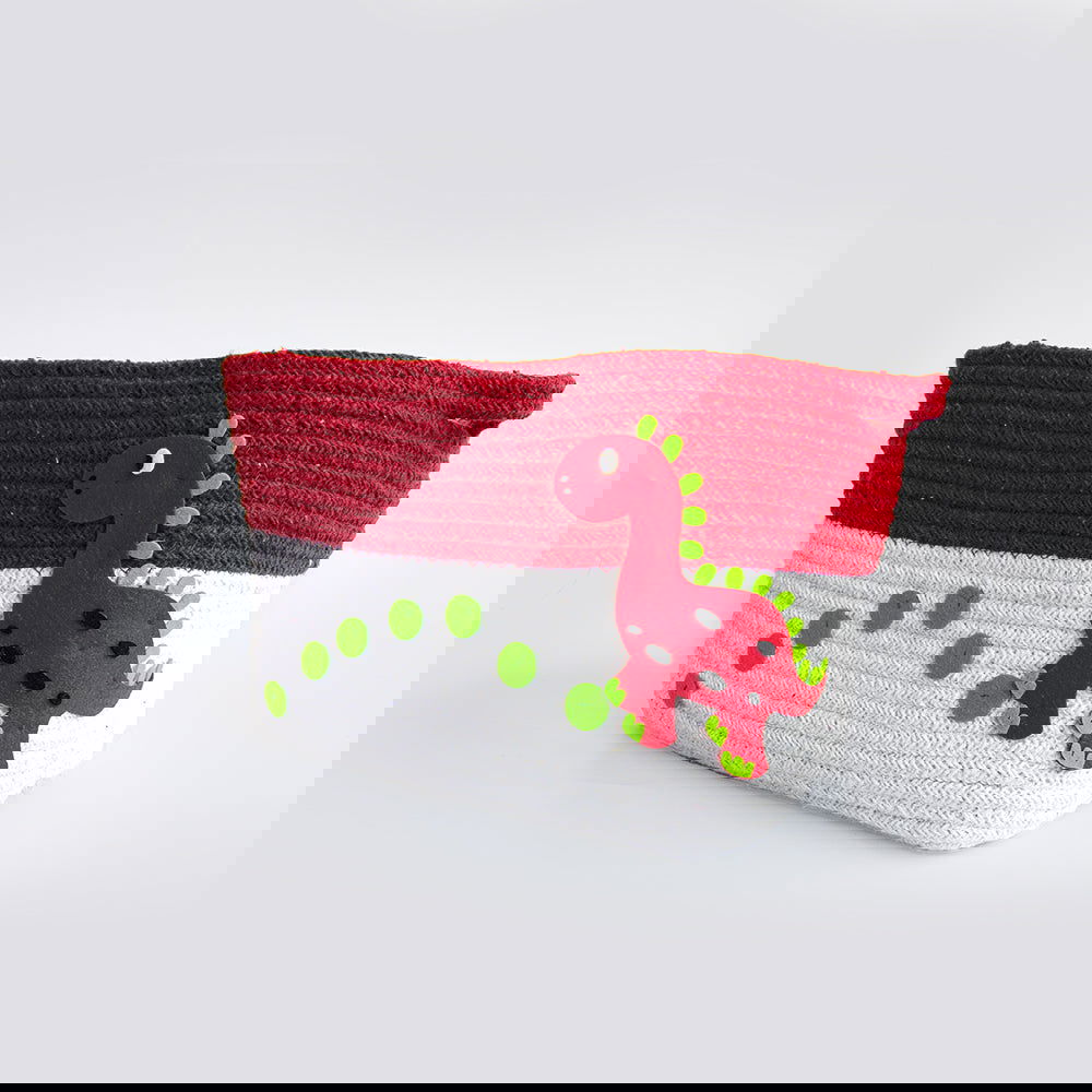 Dino Friend- Cotton Rope Basket – Tinycubs