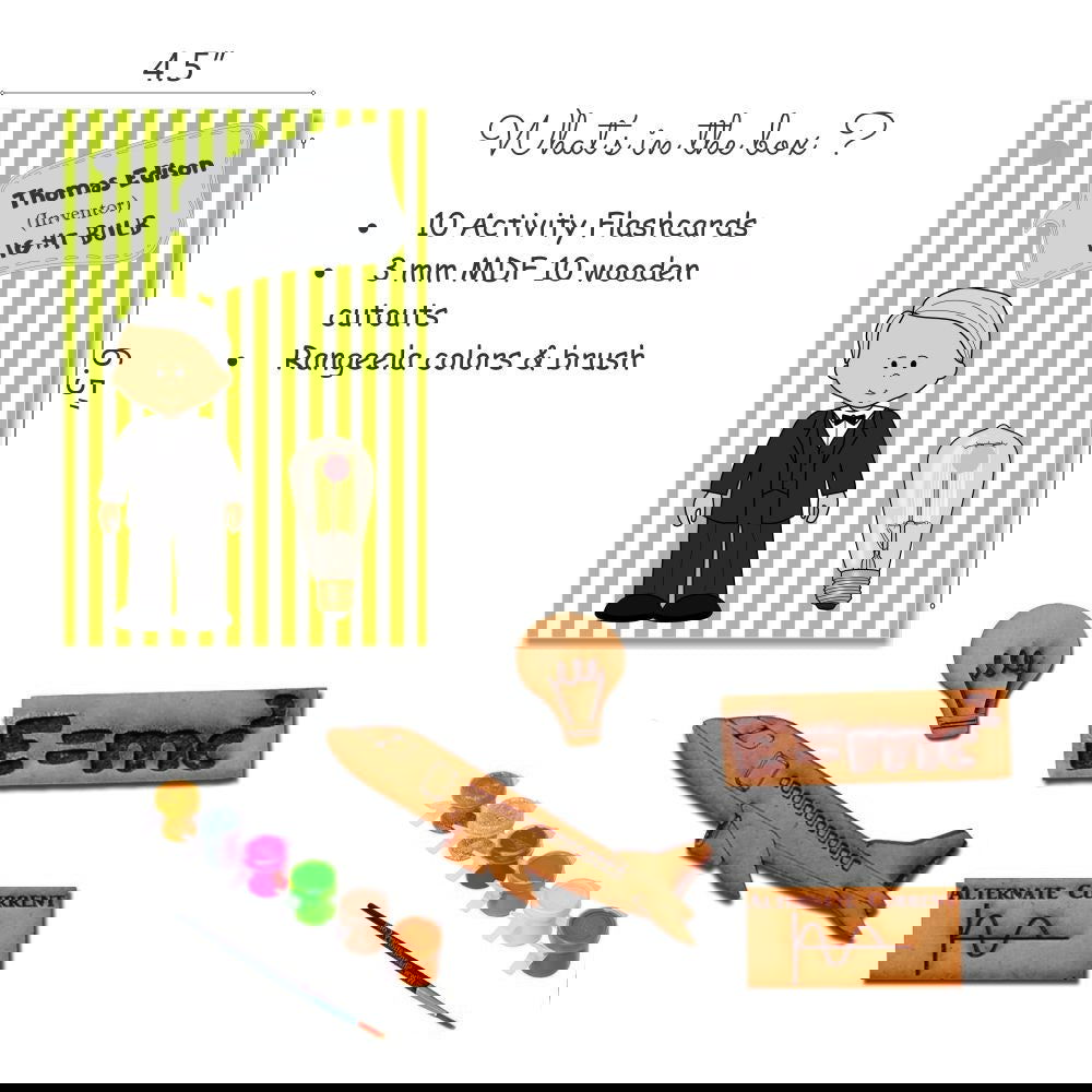 Inventions and Scientists flashcards with Activity – Tinycubs