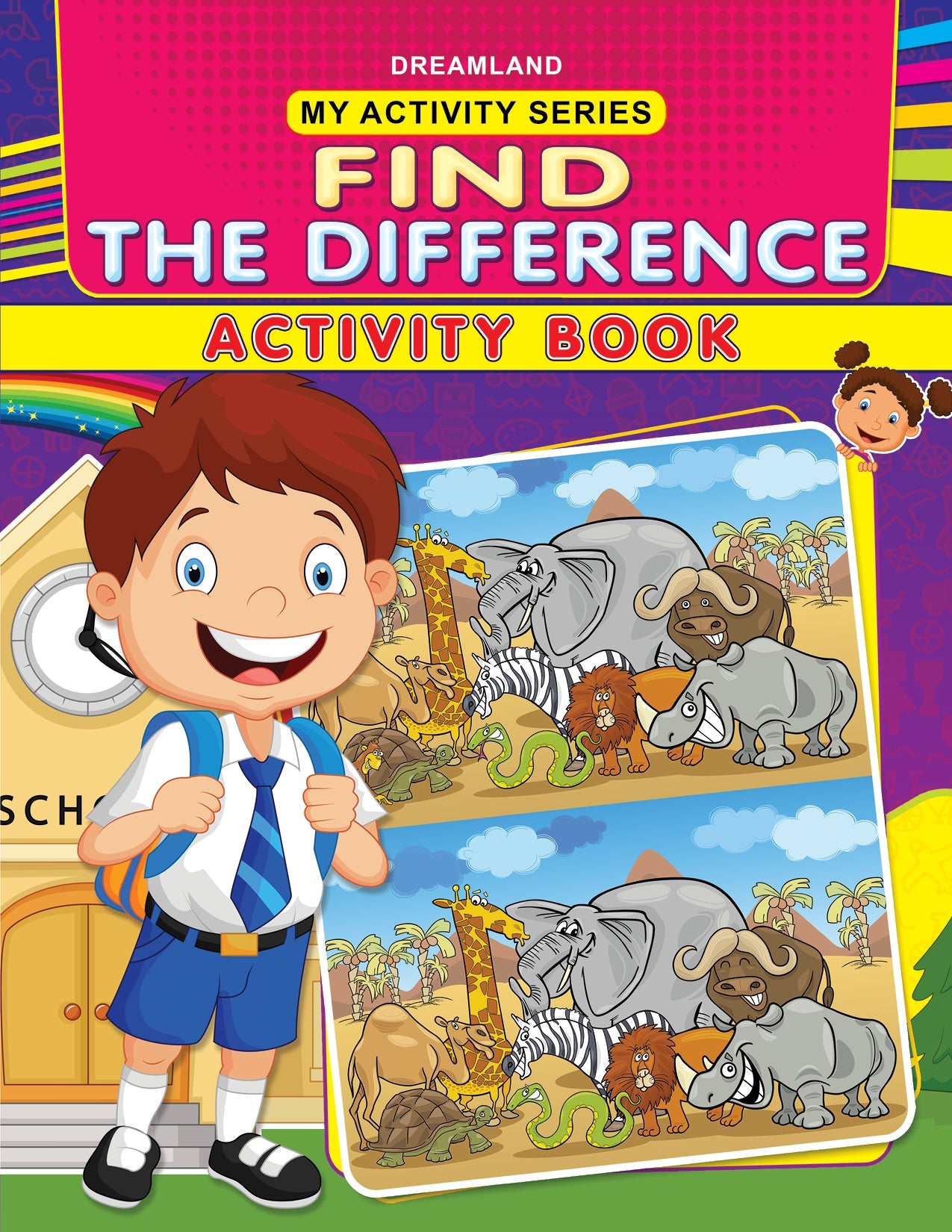 My Activity- Find the Difference Activity Book – Tinycubs