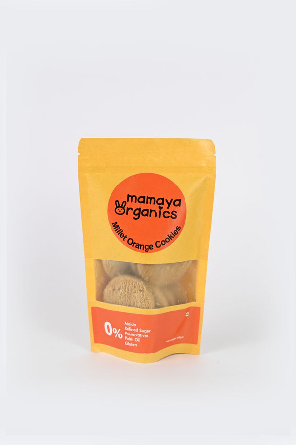 Orange Millet Cookies for Kids (3+) – Healthy & Tasty Snack – Tinycubs